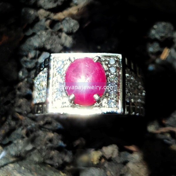 3 Carats Ruby Star BATU PERMATA | BATU MULIA