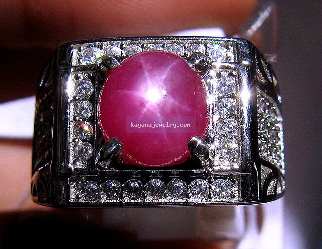 BATU PERMATA RUBY STAR RB274 BATU PERMATA | BATU MULIA