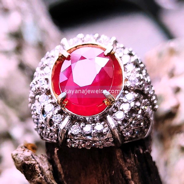 NATURAL RUBY RING RB379 BATU PERMATA | BATU MULIA